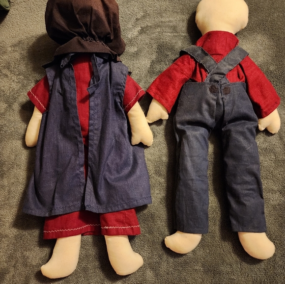 no brand | Toys | Vintage Faceless Amish Fabric Dolls | Poshmark